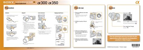 Notice Sony Alpha Dslr A350 Appareil Photo Reflex Trouver Une