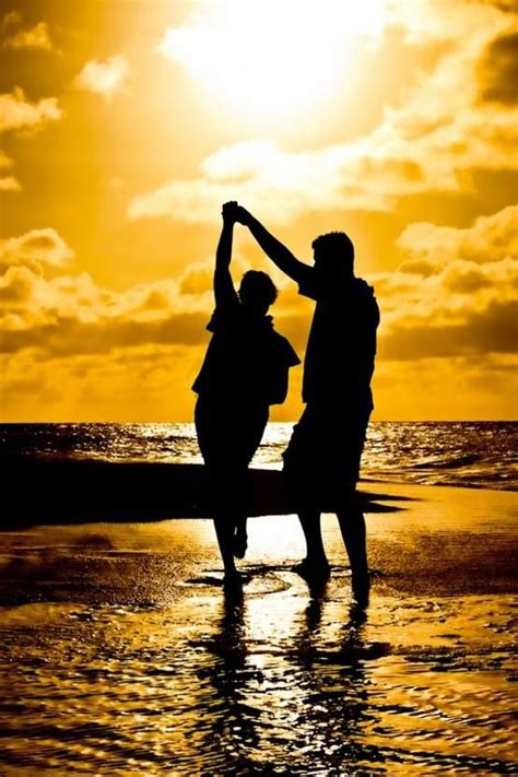 Sunset Beach Fotos A Contraluz Foto Siluetas