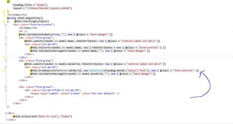 Simple Dropdownlist In Mvc With Using Model And Without Model MVC Arena ASP Net