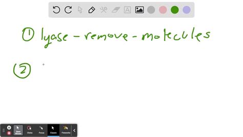 solved classify the enzyme that catalyzes each of the following reactions