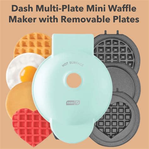 My Review Of The Dash Multi Plate Mini Waffle Maker With Removable