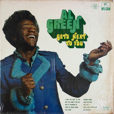 Al Green Al Green Gets Next To You Album Art Fonts In Use