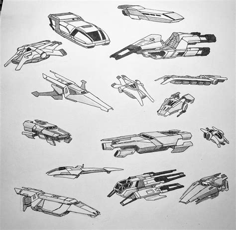 Mass Effect Starship Concepts I By Exoartmakes On Deviantart
