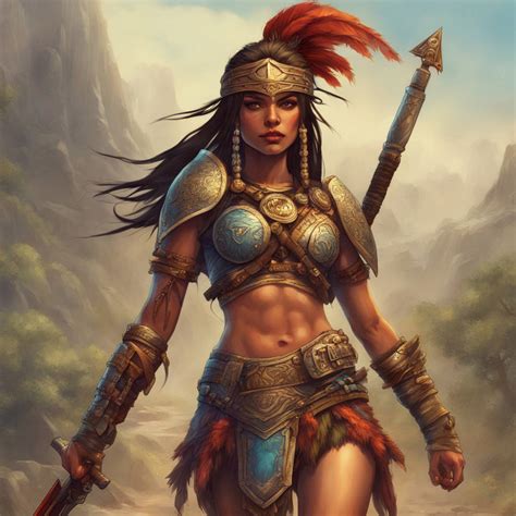 Inca Sexy Female Warrior By Jimmyrocha On Deviantart
