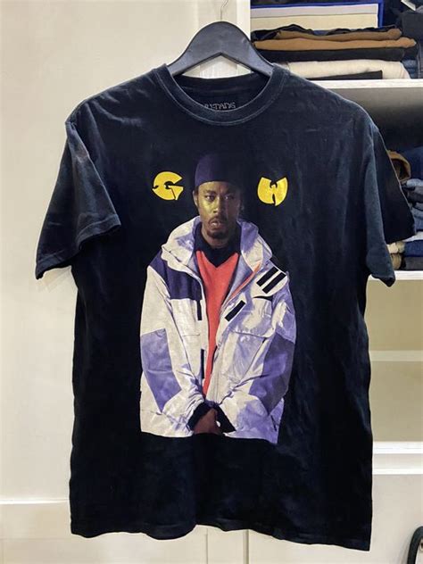 Vintage Wu Tang Clan Official Merch Gza Graphic Rap Tee Shirt Grailed