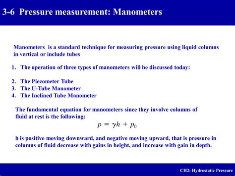Hydrostatic Pressure Pdf