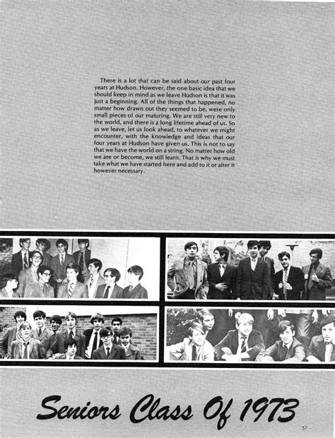 Hawk Alumni Class Of 1973 Yearbook Hawk Alumni
