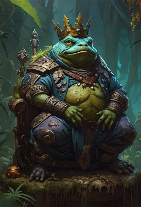 Bullywug King Ai Generated Artwork Nightcafe Creator