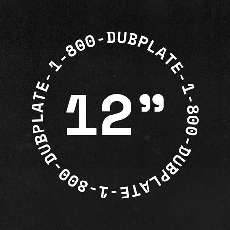 1 800 Dubplate 7 10 12 And Ep Dubplate Cuts — 1 800 Dubplate