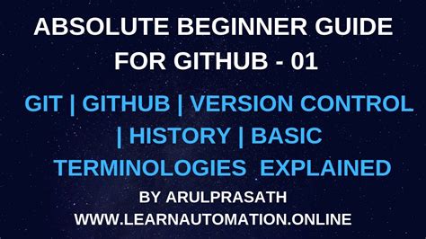 github tutorials 01 introduction history git vs github basic
