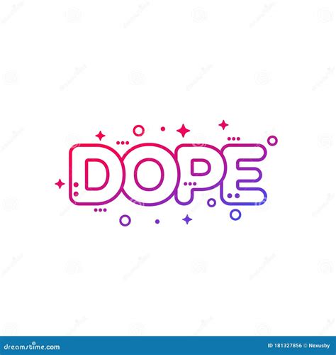 Dope Vector Font Alphabet 253062571