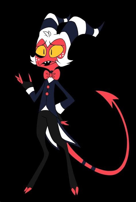 Pin On Hazbin Hotelhelluva Bossvivziepop Furry Art Demon Kitty