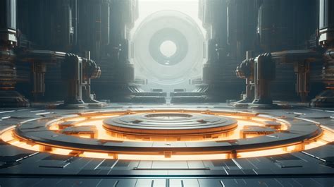 Technological E Commerce Display Stage Background Sense Of Technology