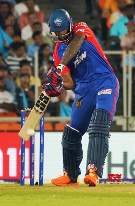 Ahmedabad Delhi Capitals Aman Hakim Khan Plays A Shot Gallery