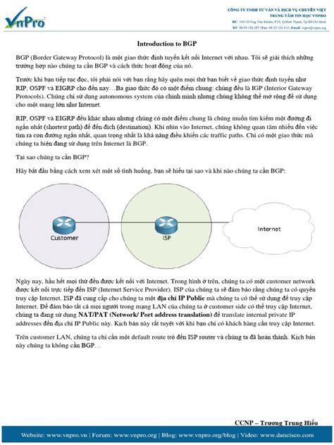 introduction to bgp pdf