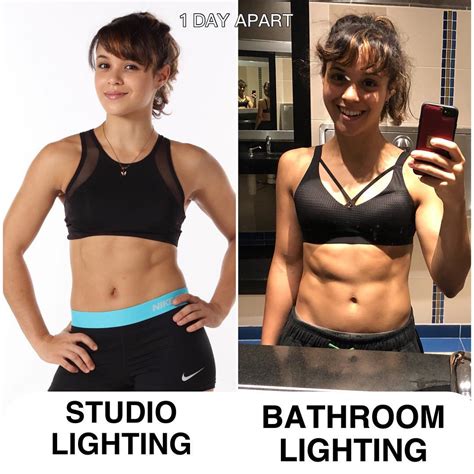Lorena Abreu Transformation Nope 😂👏🏽lighting Is Everything People 😂 Dont Be Fooled