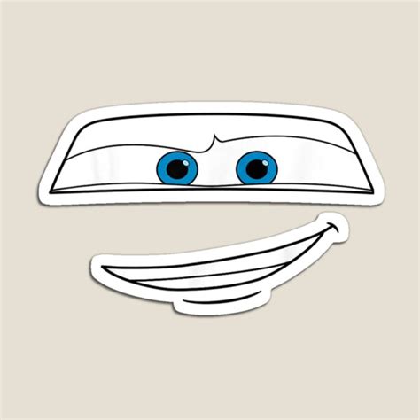 Lightning Mcqueen Croc Magnet For Sale By Zoelyntracy Redbubble