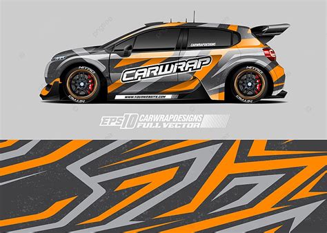 Vehicle Graphic Livery Design Vector Mockup Template Download On Pngtree