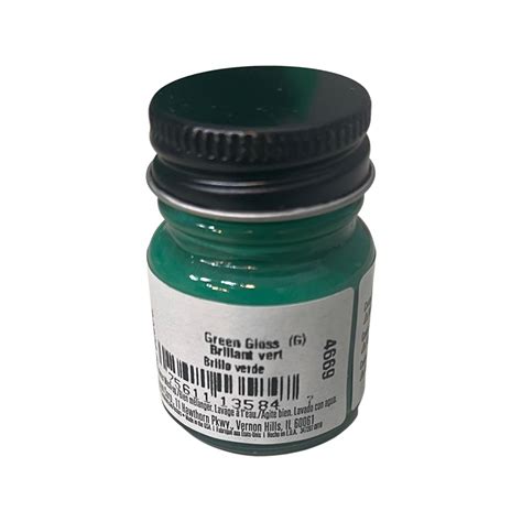 Testors Model Master Green Gloss 12 Oz Acrylic Paint 4669