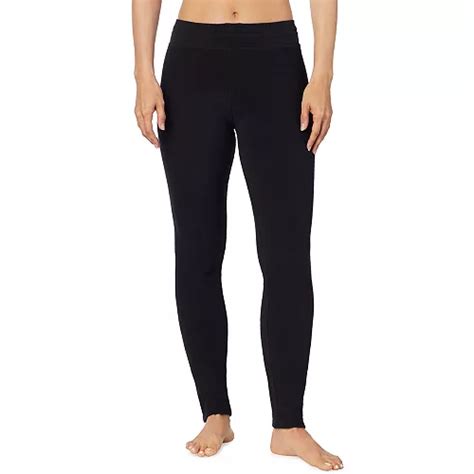 Womens Cuddl Duds Stretch Fleece Leggings