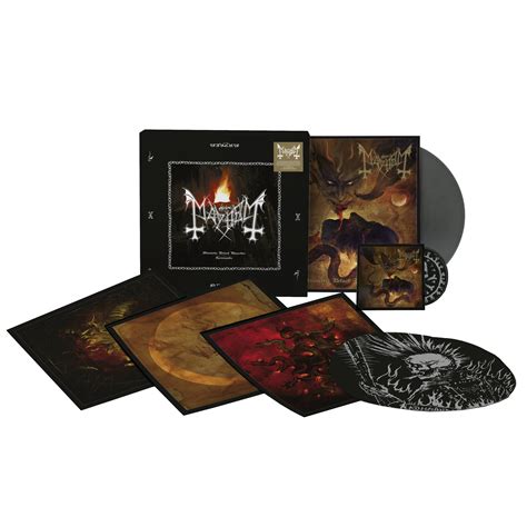 Mayhem Atavistic Black Disorder Kommando Ep Ltd Deluxe Silver
