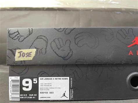 Qc For This J4 Kaws R1 Rrepsneakersdogs