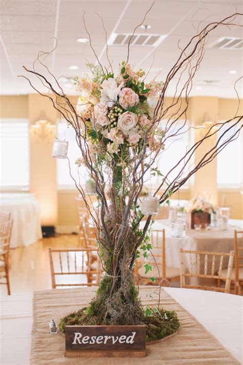 Curly Willow Centerpieces