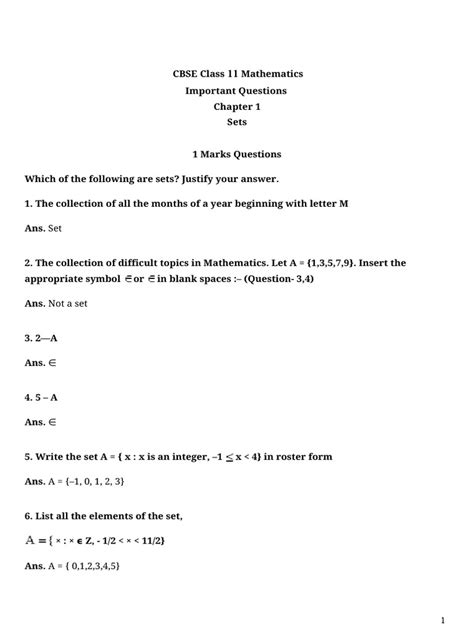 maths important questions pdf mathematics science