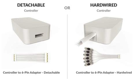 Philips Hue Lightstrip Hardwired Controller Vs Detachable Controller