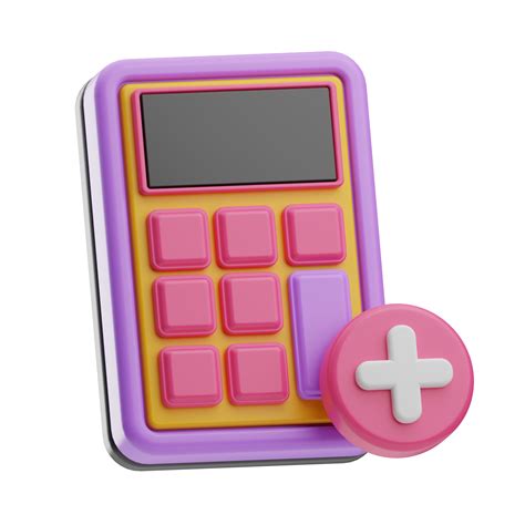 E Commerce And Shopping Object Calculator 3d Illustration 36487311 Png