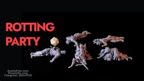 Rotting Party 3d Print Model Download Free