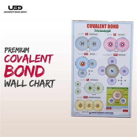 Covalent Bond Presentation On Wall Charts Chemistry Wall Chart For