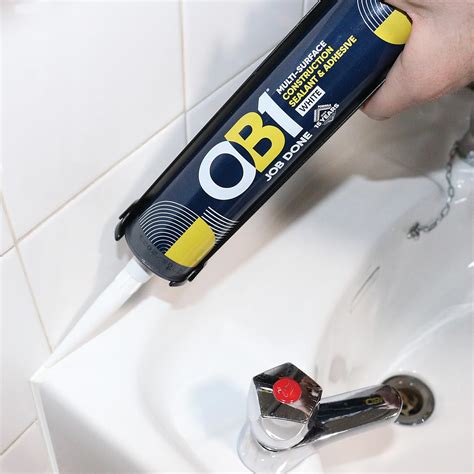 Ob1 Multi Surface Sealant And Adhesive White 290ml