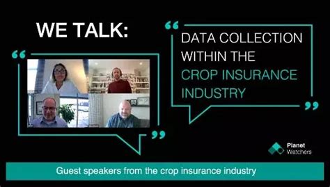 Data Collection With The Crop Insurance Industry Pw