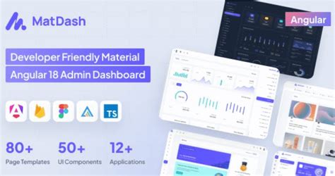 Matdash Bootstrap Material Angular Admin Template 200 Zampc