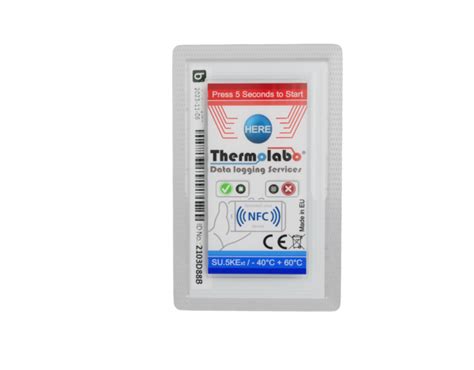 Nfc Temperature Data Logger Sensolabo® Multi Use 1 Year