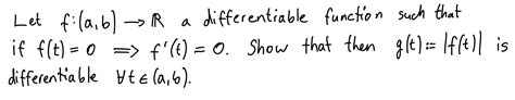 solved let f a b →r a differentiable function such that if