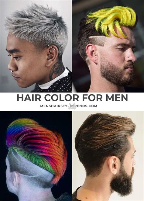 Hair Color Options For Men What Color To Dye My Hair Men Hair Dye