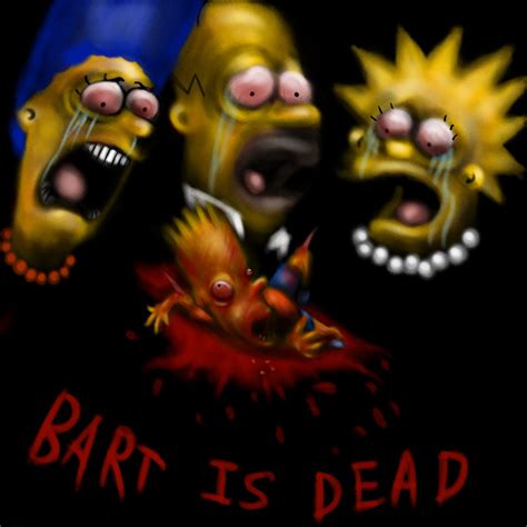 Dead Bart By Charcoalman On Deviantart