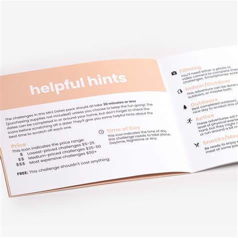 Mini Dates 30 Creative Date Ideas Scratch Off Your Next Adventure The Adventure Challenge Ca