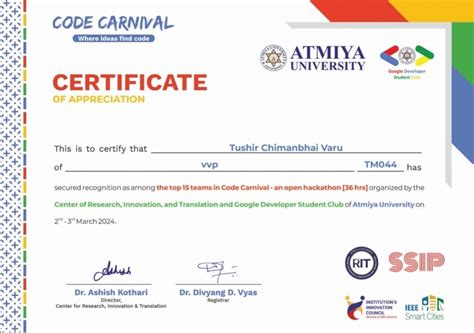 Hackathon Coding Innovation Techcommunity Problemsolving Tushir Varu