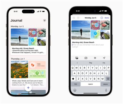 IOS Adds Journal App StandBy Smart Display Mode Better Autocorrect PCMag