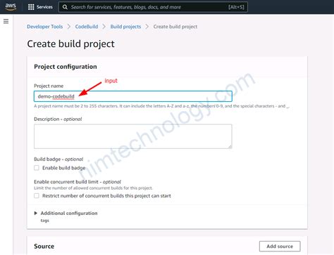 [aws] demo “code build” with experiment easily on aws nimtechnology