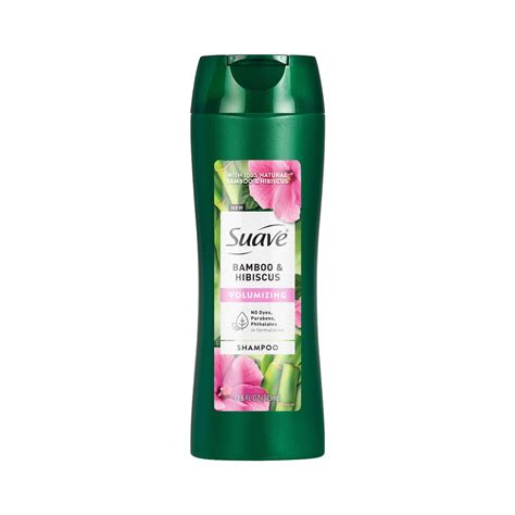 Bamboo And Hibiscus Volumizing Shampoo Suave Brands Co