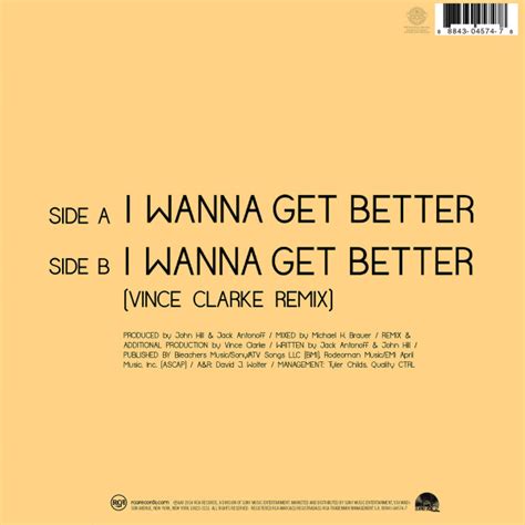 Bleachers I Wanna Get Better Lyrics