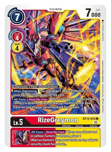 Rizegreymon Bt13 015 Common Phoenix Reborn