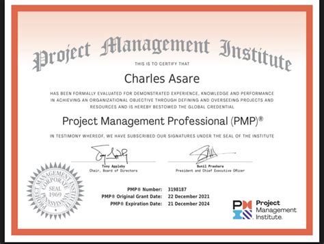 Its Official Pmp Pmi Ghana What An Exciting Way To End 2021 Special Thanks To Joseph