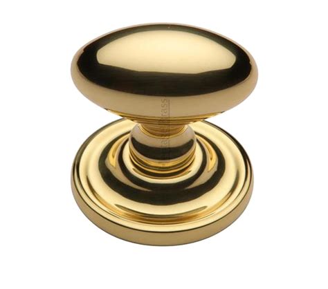 Buy Heritage Brass Chelsea Mortice Door Knobs Polished Brass Sold In