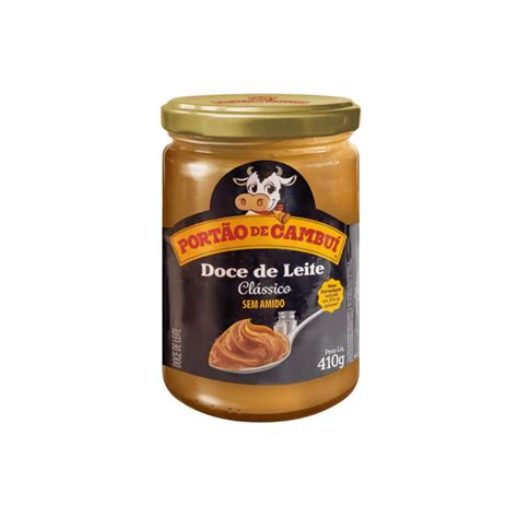 Doces Doce De Leite Tradicional Pt 410g Portão De Cambuí Doce De Leite