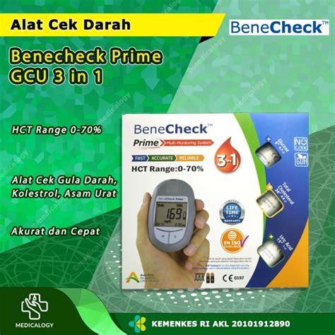 Jual Benecheck 3 In 1 Jakarta Utara Medicalogy Tokopedia